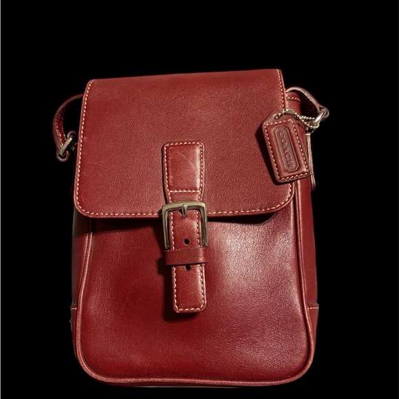 Coach | Bags | Coach Red Crossbody Bag | Poshmark